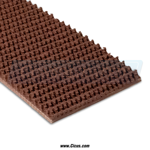 4 Inch wide Brown Rufftop Flatwork Ironer Belt Roll [BRT4100 ...