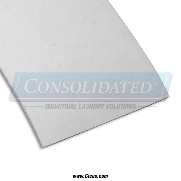 Smooth White PVC Conveyor Belt for Heavy-Duty Commercial Laundry Opera ...