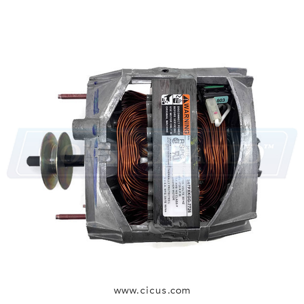 Alliance Laundry Systems Laundry Motor Kit - 115v / 60 Hz 1 SP [38036P ...