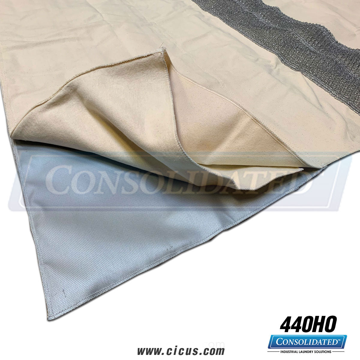 440HO – Coronet Ironer Wax Cloth - Silicone Flap, 72" x 120 ...