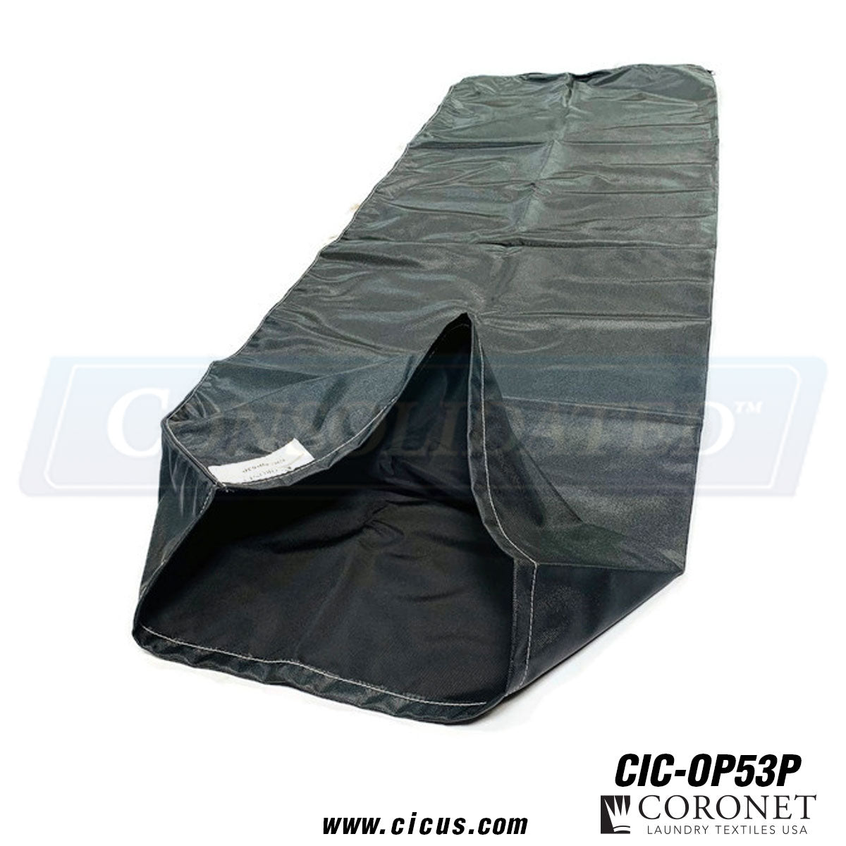 Lint Filter Bag Coated Denier Nylon w/ Zipper For Milnor Dryers [CIC-O ...