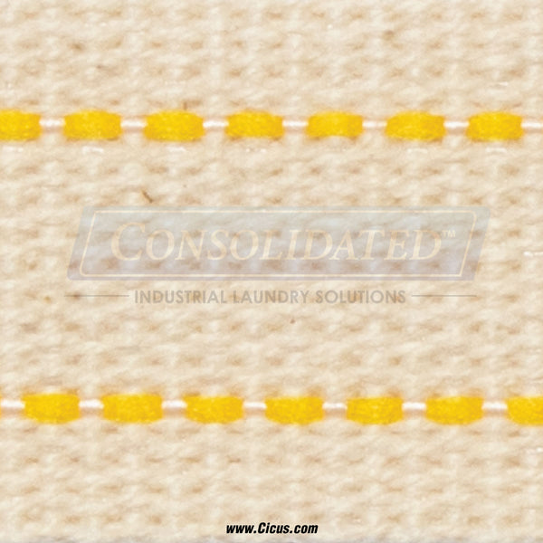 1 Inch Cotton Belt Roll with Dual Yellow Tracking Line for Feeder and ...